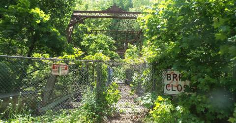 Commissioners: No trespassing allowed on Mott St. Bridge