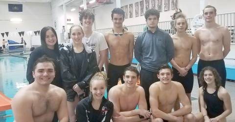 Senior swimmers lead by example