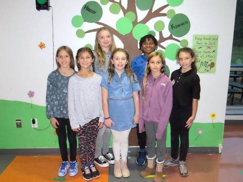 Delaware Valley Elementary students attend Student Council speeches