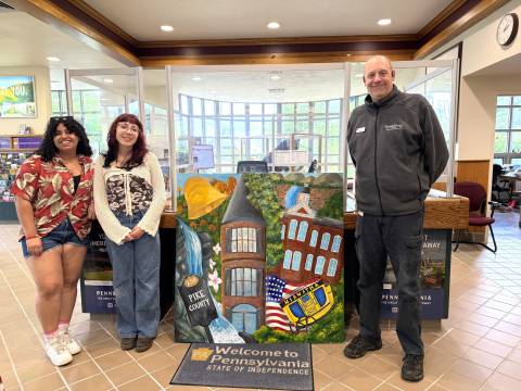 Delaware Valley High School National Art Honor Society students create ...