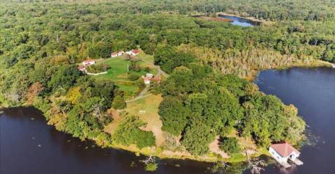 Historic “Sunnylands” Estate: Three Homes and a Boathouse on the Lake