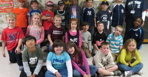 Ronald Morgan goes to bat