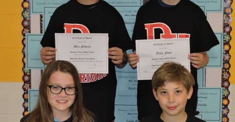 September students at DV Middle School