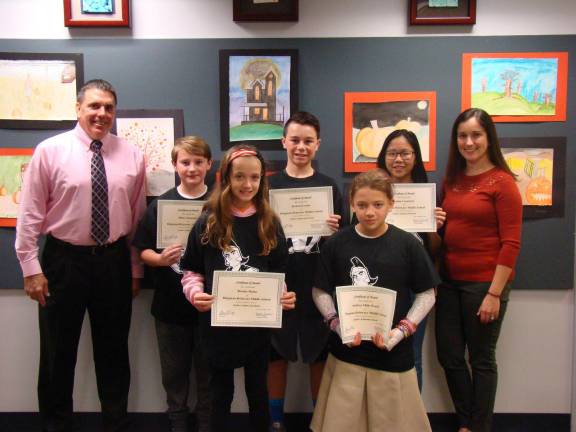 Students of the Month for October at DDMS