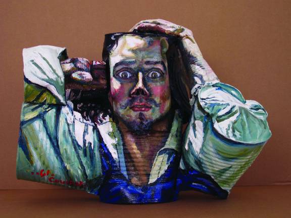 Artist Allan Rubin to show his uncanny tin creations at public exhibit