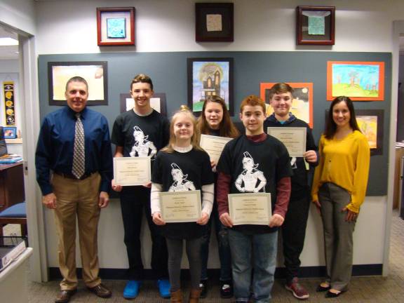 Dingman-Delaware Middle School Students of the Month