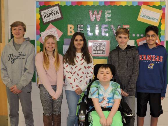 Perfect attendance at DVMS