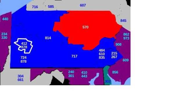 Area code squeeze points to growth